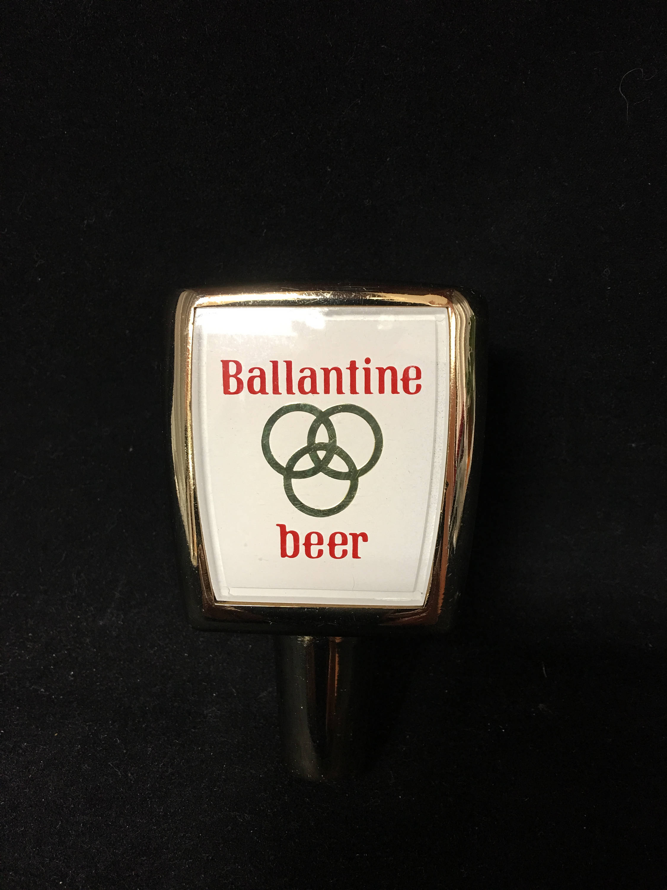 Vintage 3-Sided Ballantine Beer Pull
