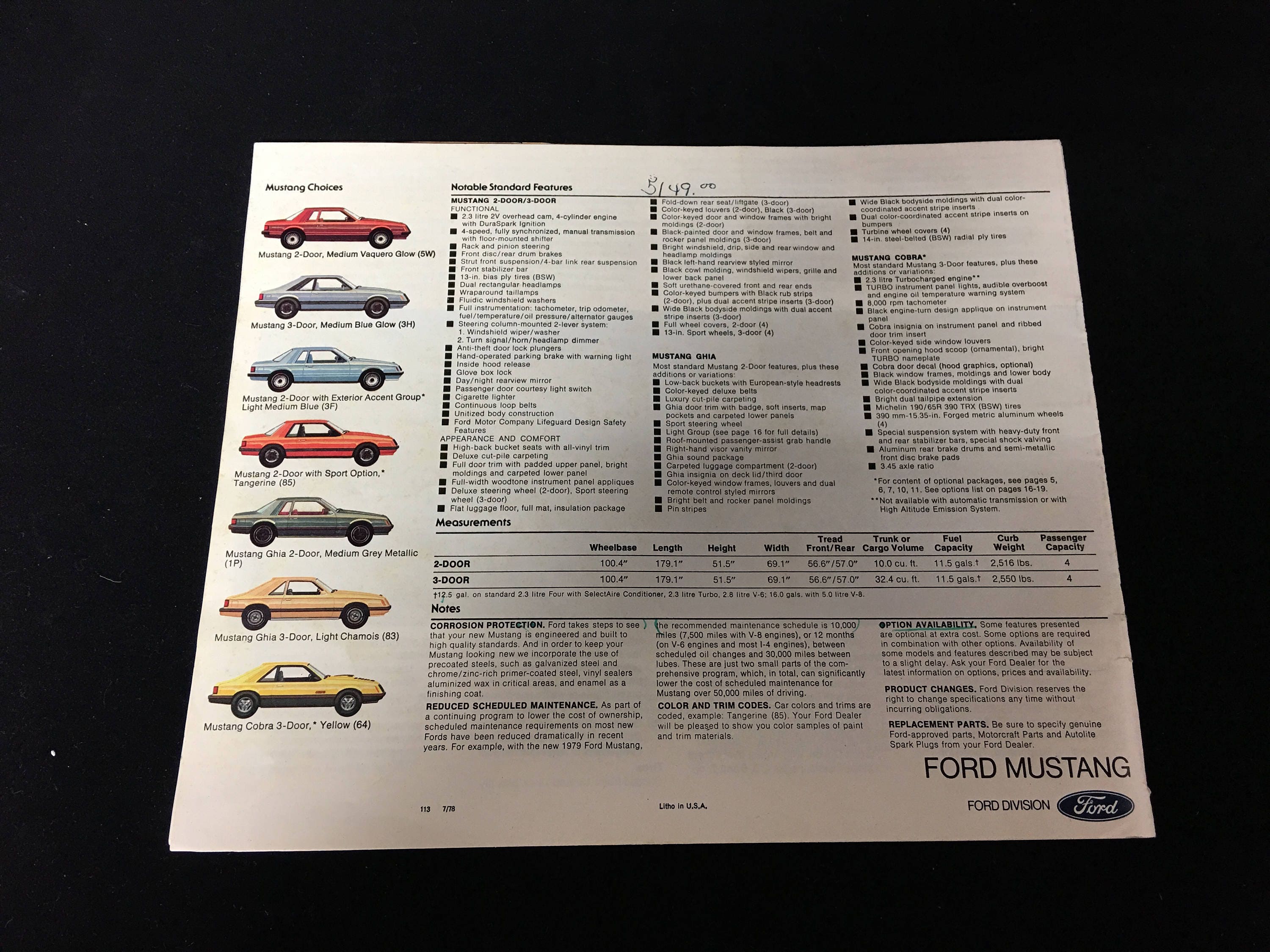 Ford Mustang, Collection (4) Books