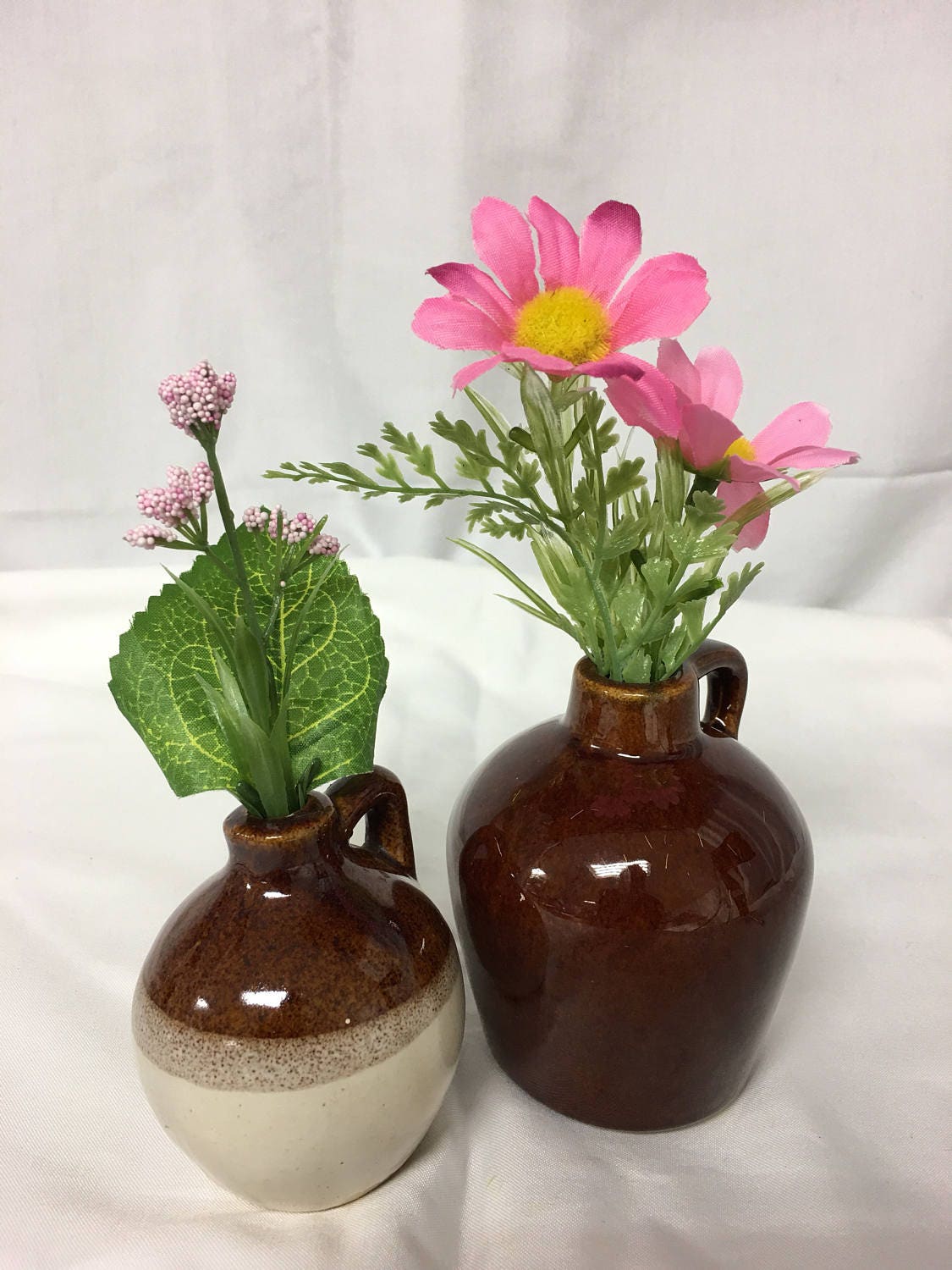 Vintage Miniature Pottery Jugs