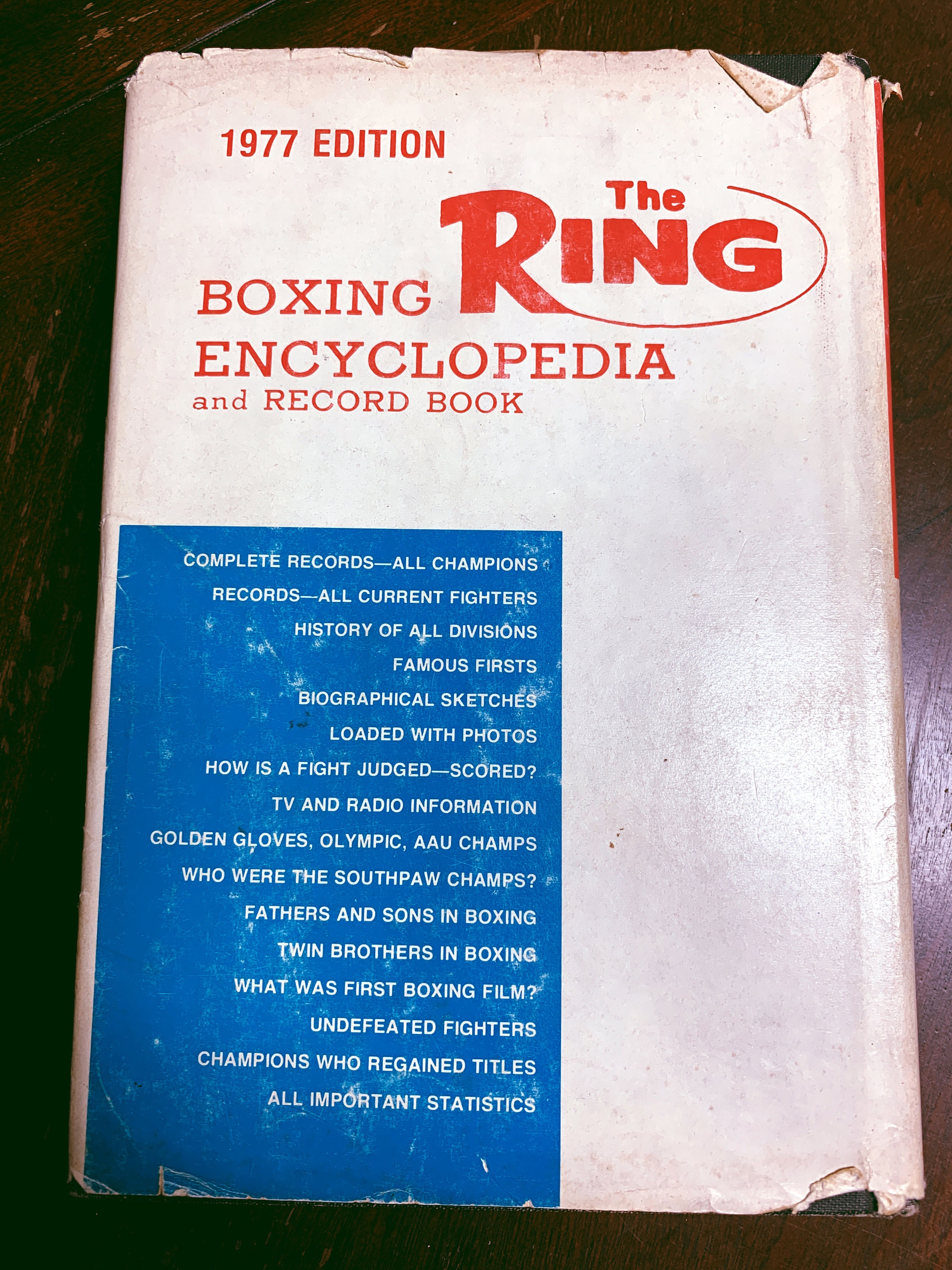 The Ring Boxing Encyclopedia and Record Book 1977 Edition