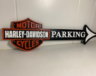 Vintage Harley Davidson Sign - Etsy