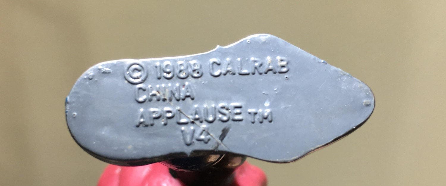 Vintage Collectible California Raisin Men Figures