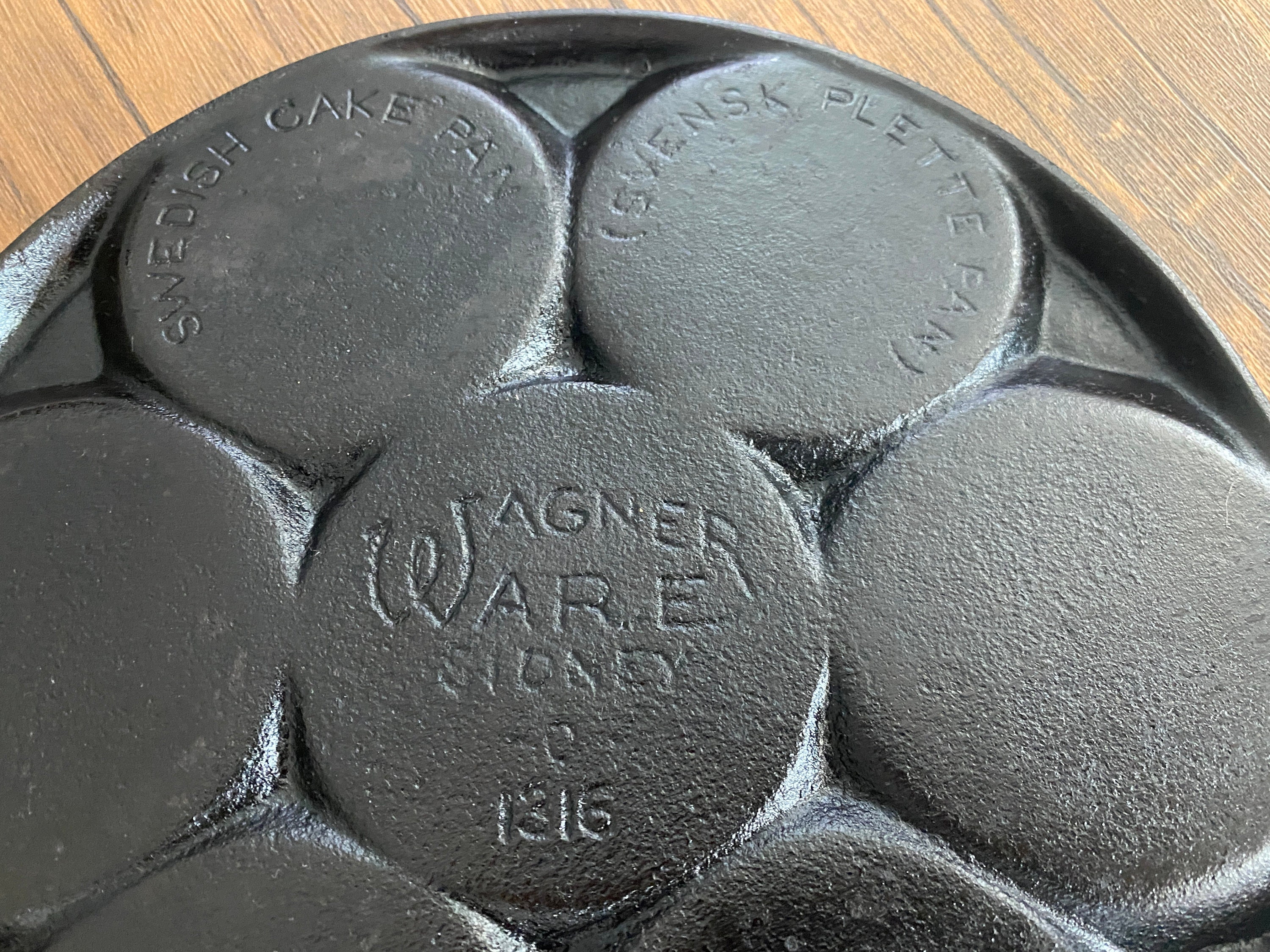 Rare Cast Iron Wagner Ware Sidney O Swedish Cake Pan Circa: - Etsy