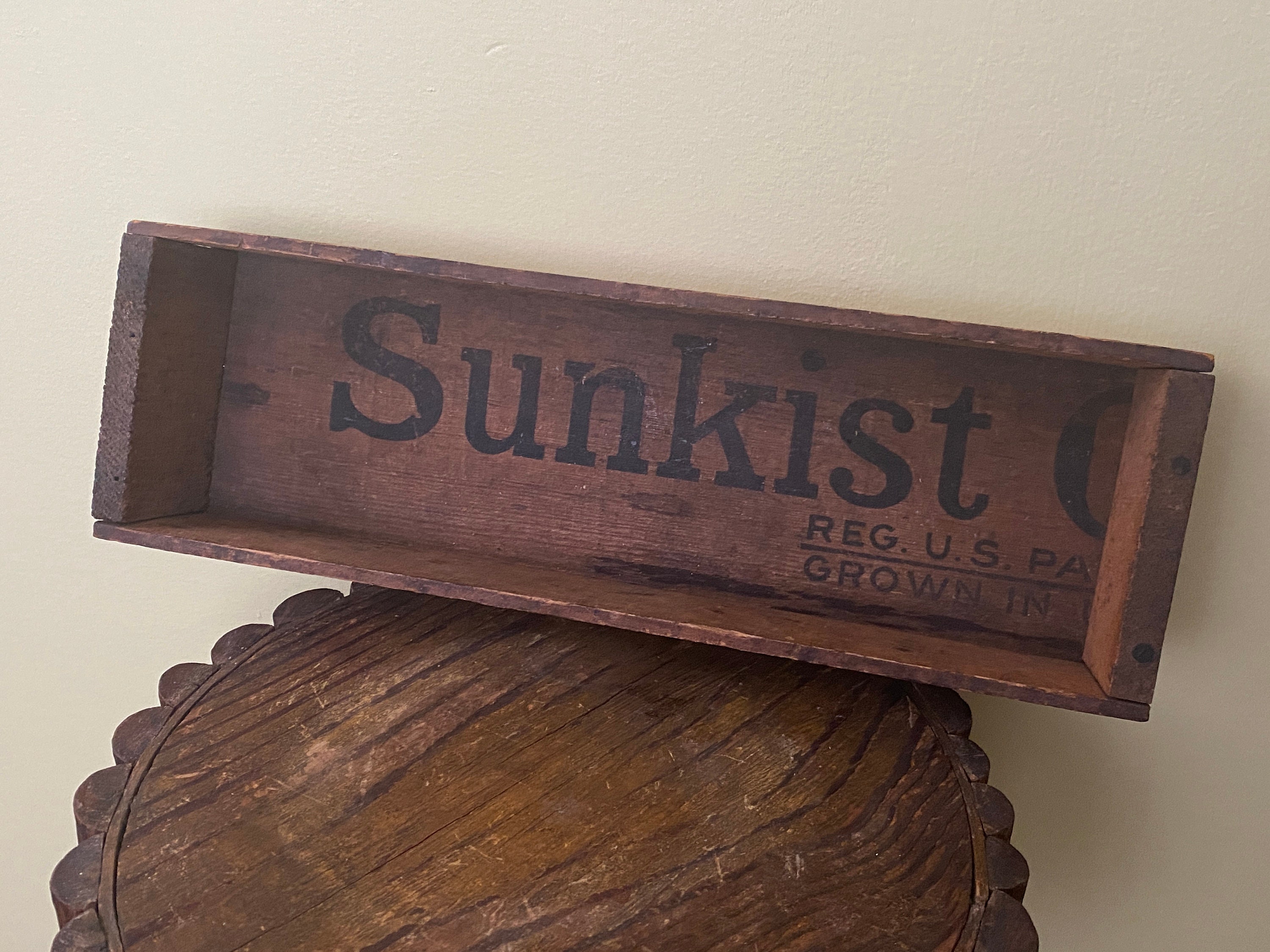 Sunkist Antique Cheese Box