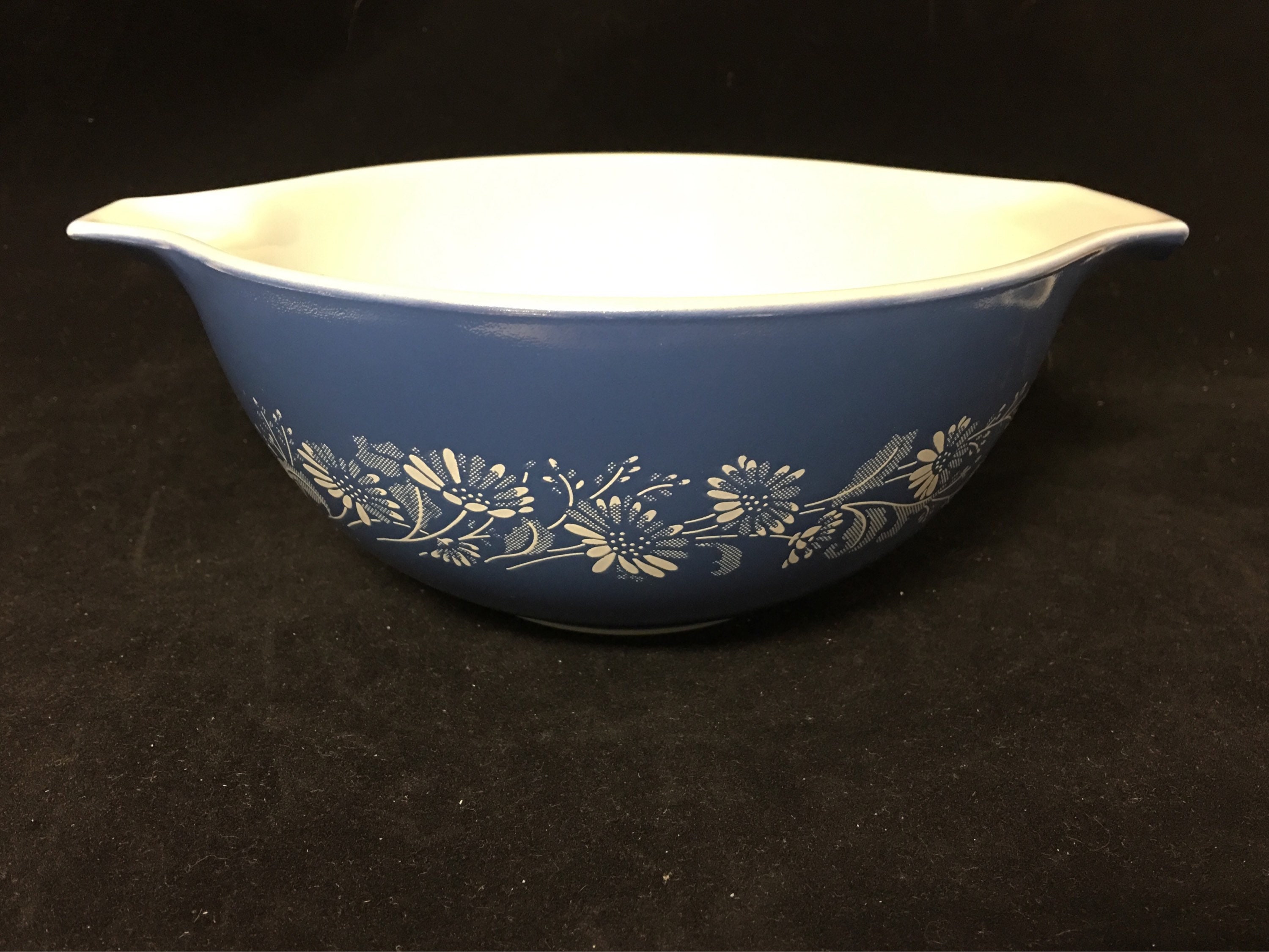 Vintage Pyrex Cinderella Nesting Bowls, Colonial Mist (set of 4)