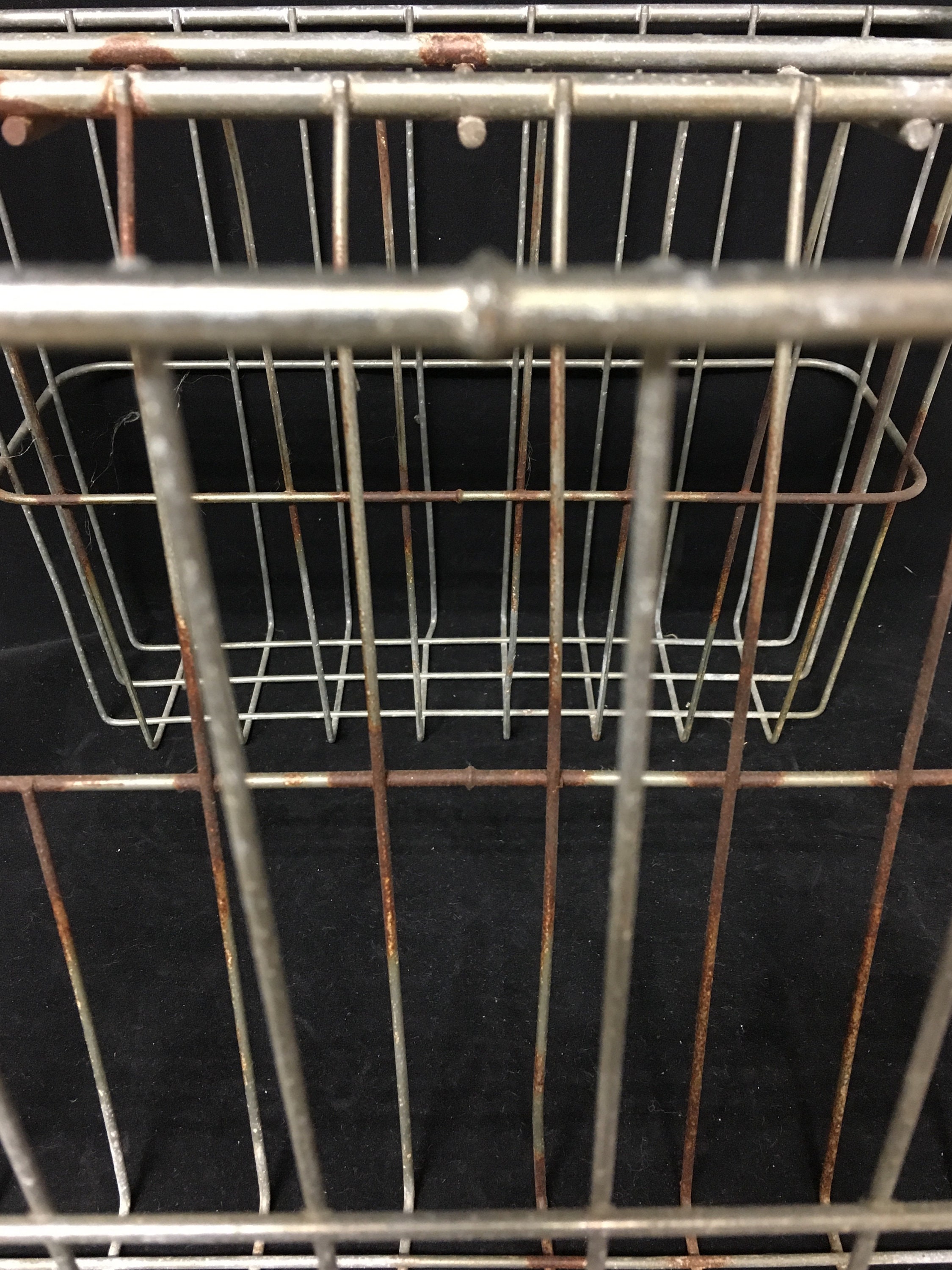 Vintage Wire Bicycle Pannier