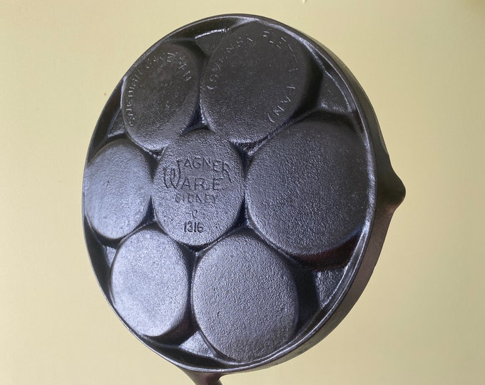 Rare Cast Iron Wagner Ware Sidney -O- Swedish Cake Pan Circa: 1920 ...