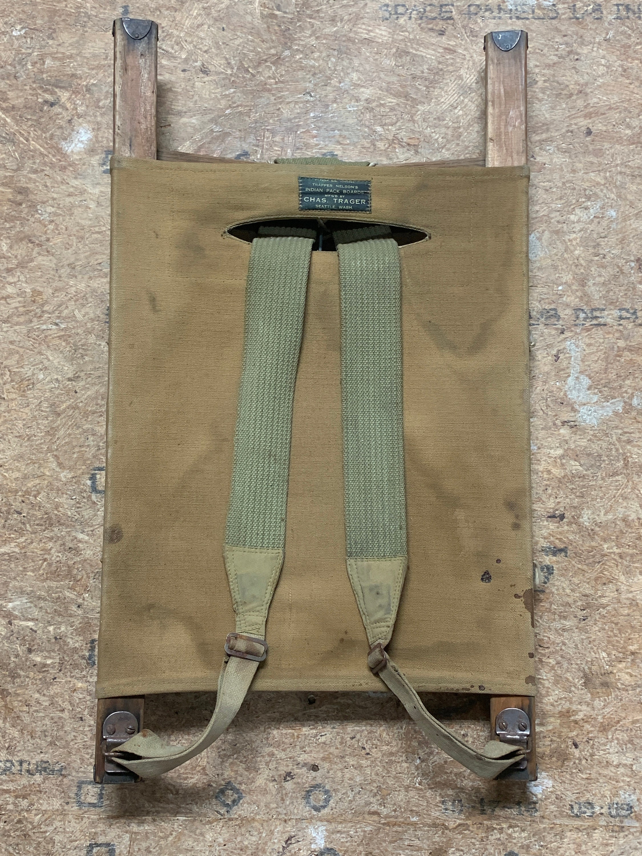 Chas. Trager Indian Pack Board