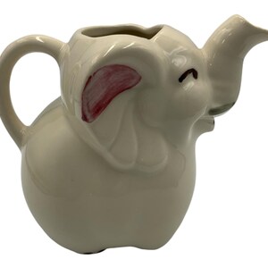 Shawnee Pottery Hand-painted Elephant - Etsy