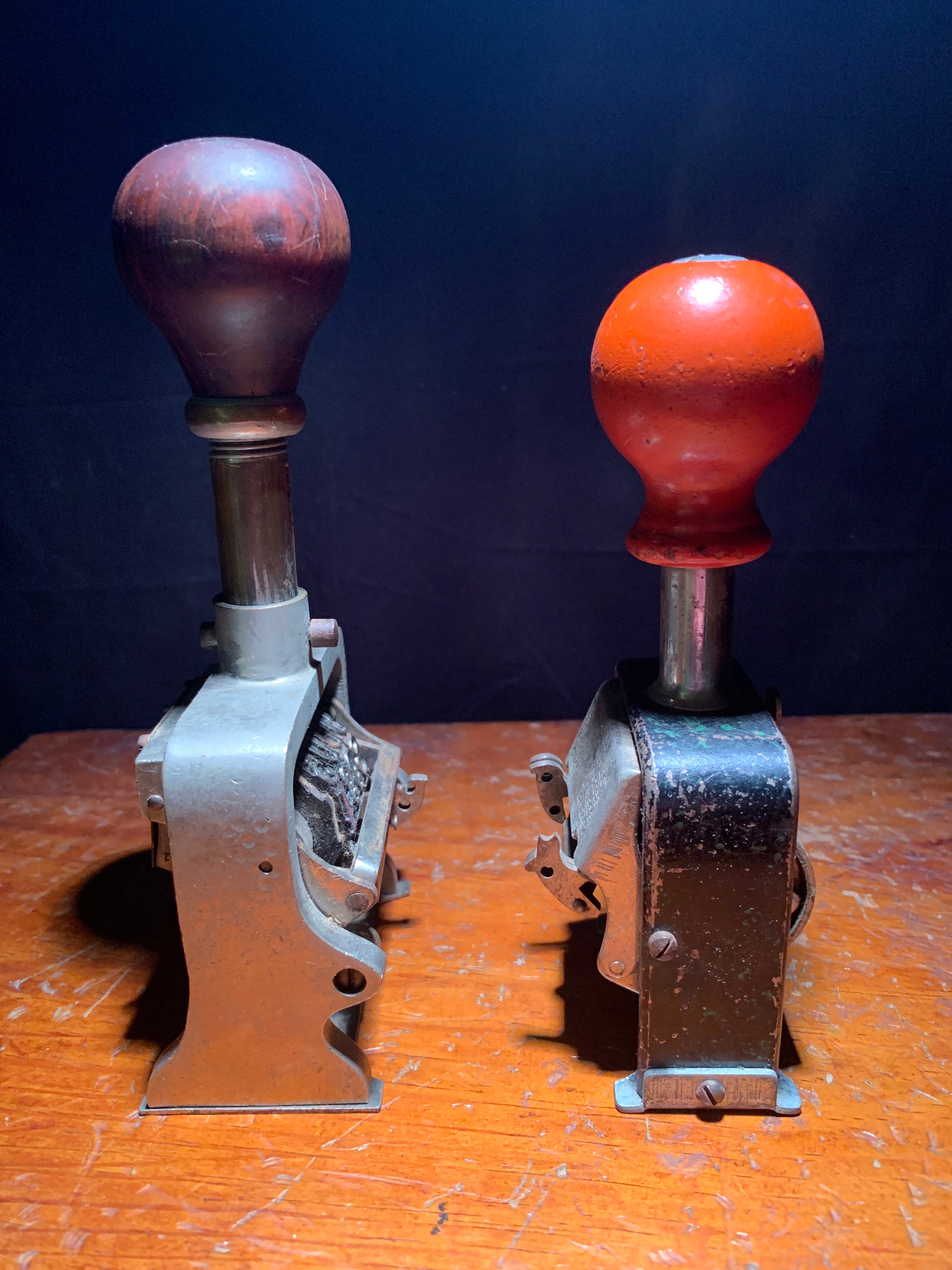 Antique Numbering Machines