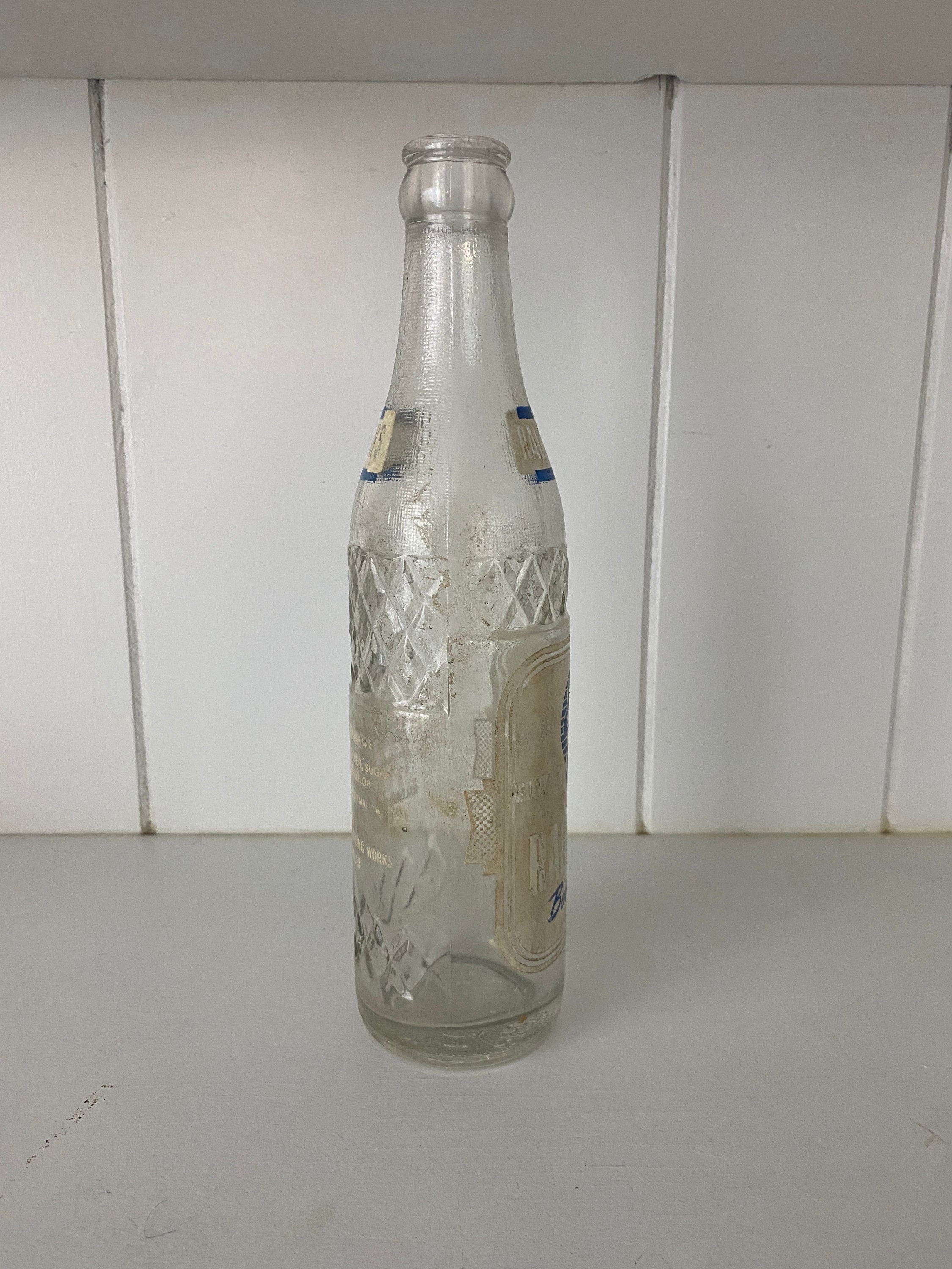 Raleigh's Beverages Vintage Soda Bottle (Rare)