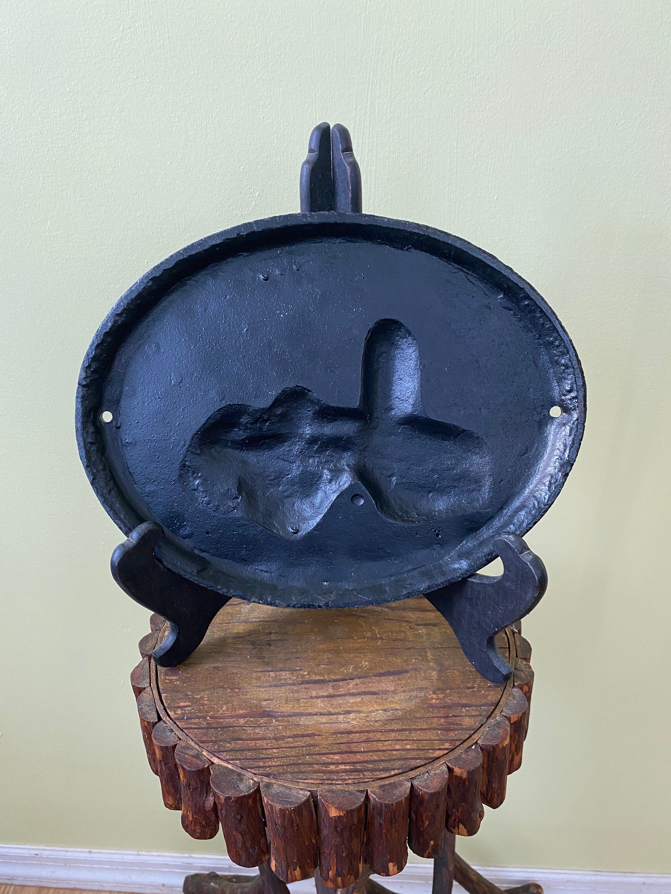 Cast Iron Fire Mark Wall Plaque (Reproduction)