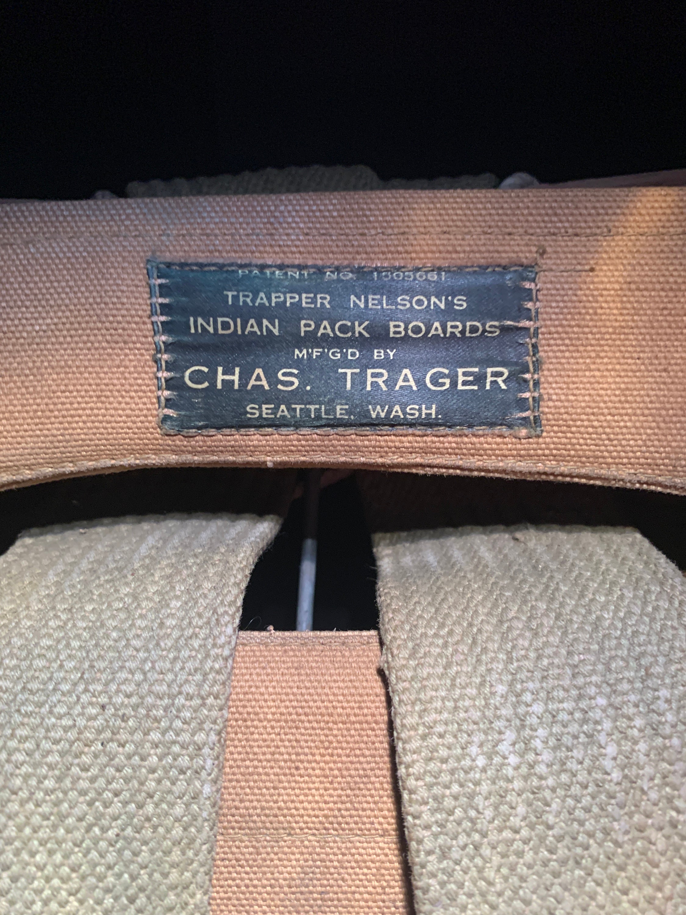 Chas. Trager Indian Pack Board