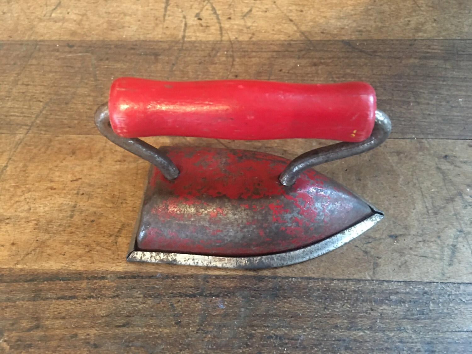 Vintage Miniature Lady Dover Sad Iron, Salesman Sample or Child's Toy