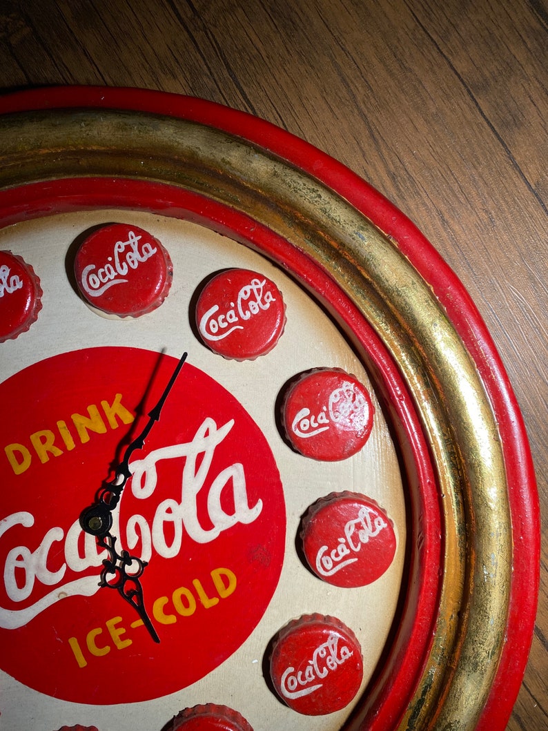 Coca-cola Wall Clock | Etsy