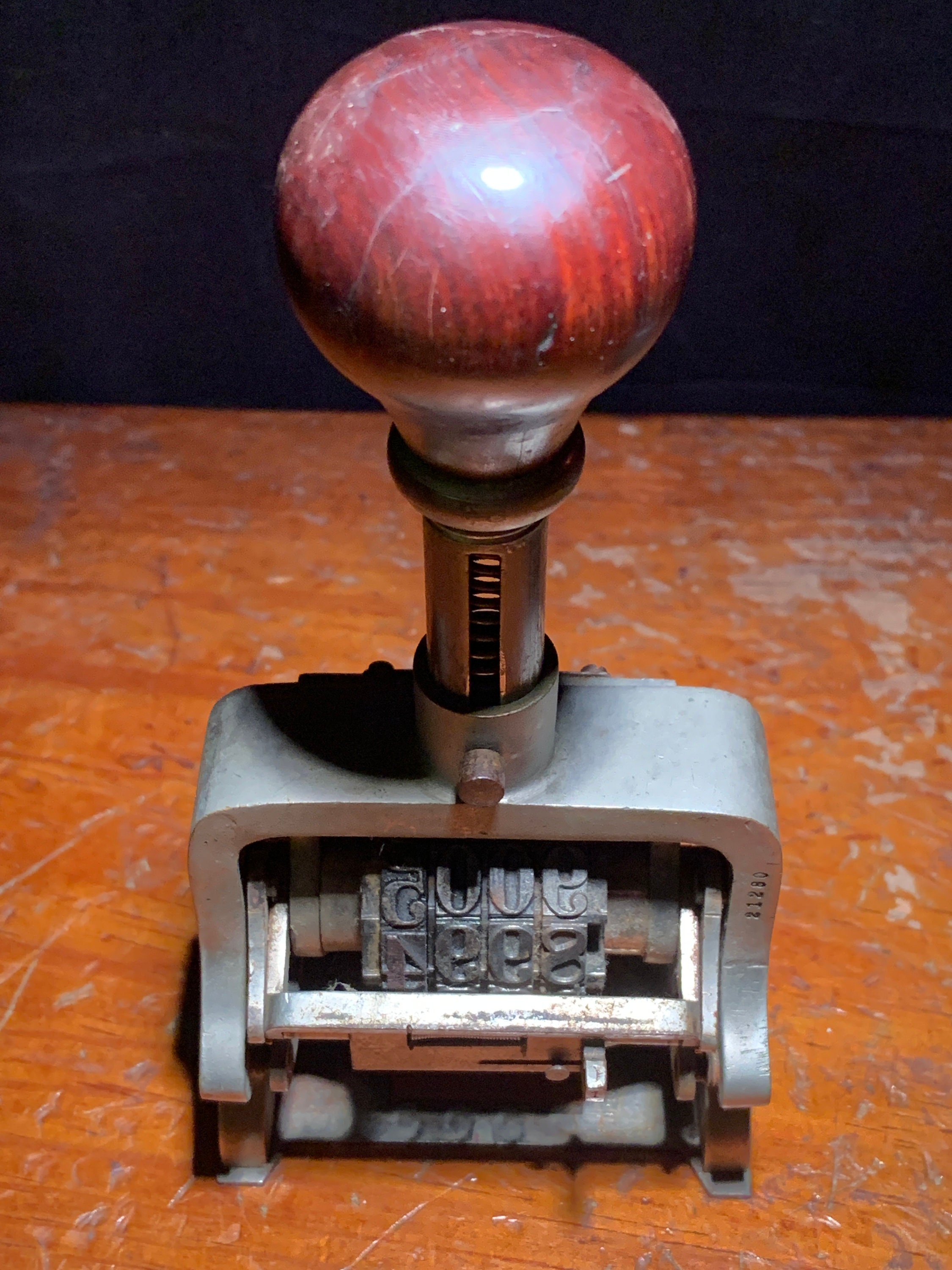 Antique Numbering Machines