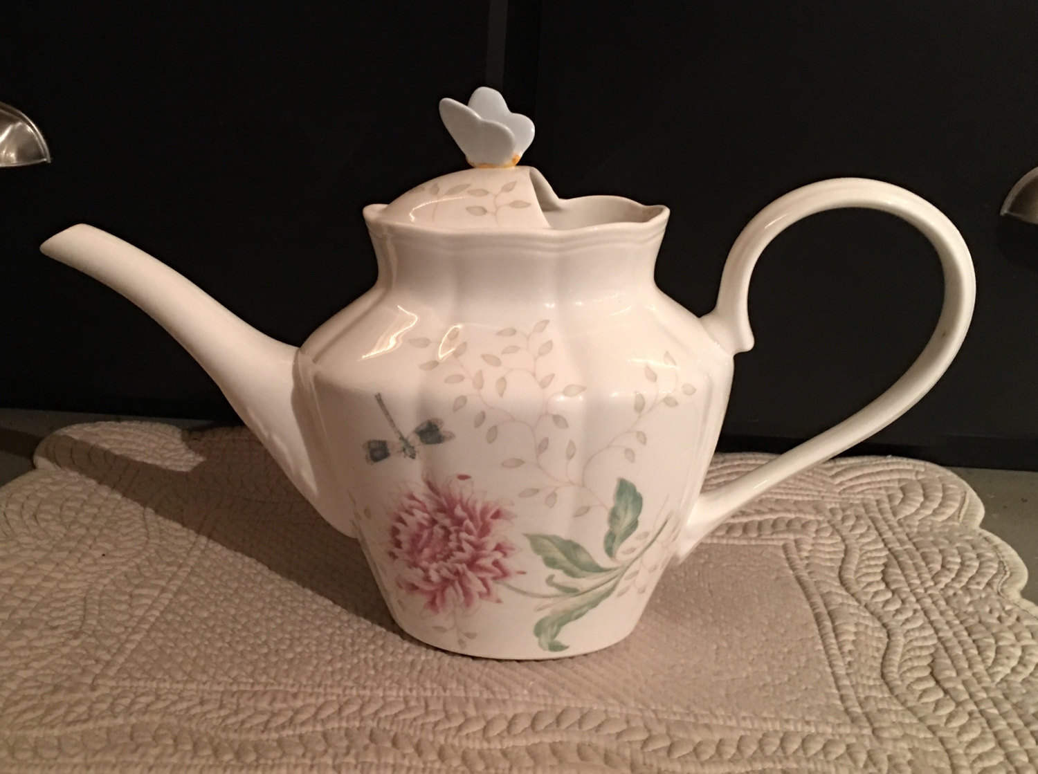Lovely Lenox Butterfly Meadow Watering Can