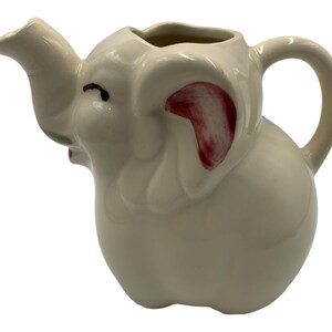 Shawnee Pottery Hand-painted Elephant - Etsy