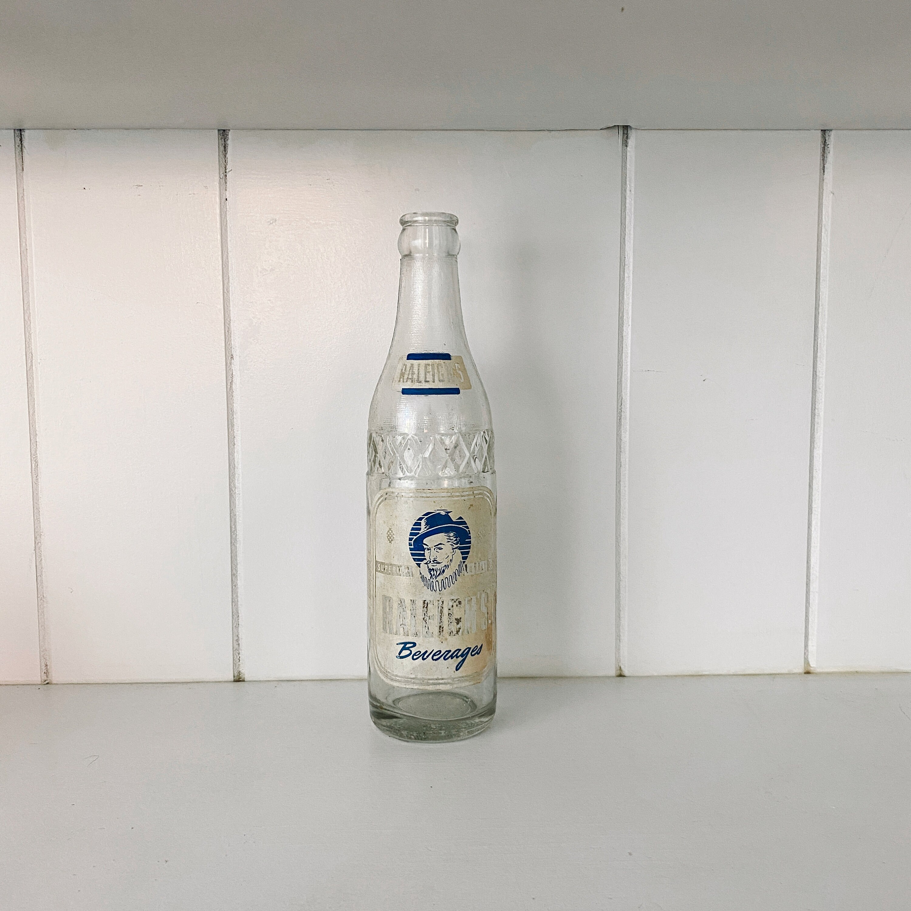 Raleigh's Beverages Vintage Soda Bottle (Rare)