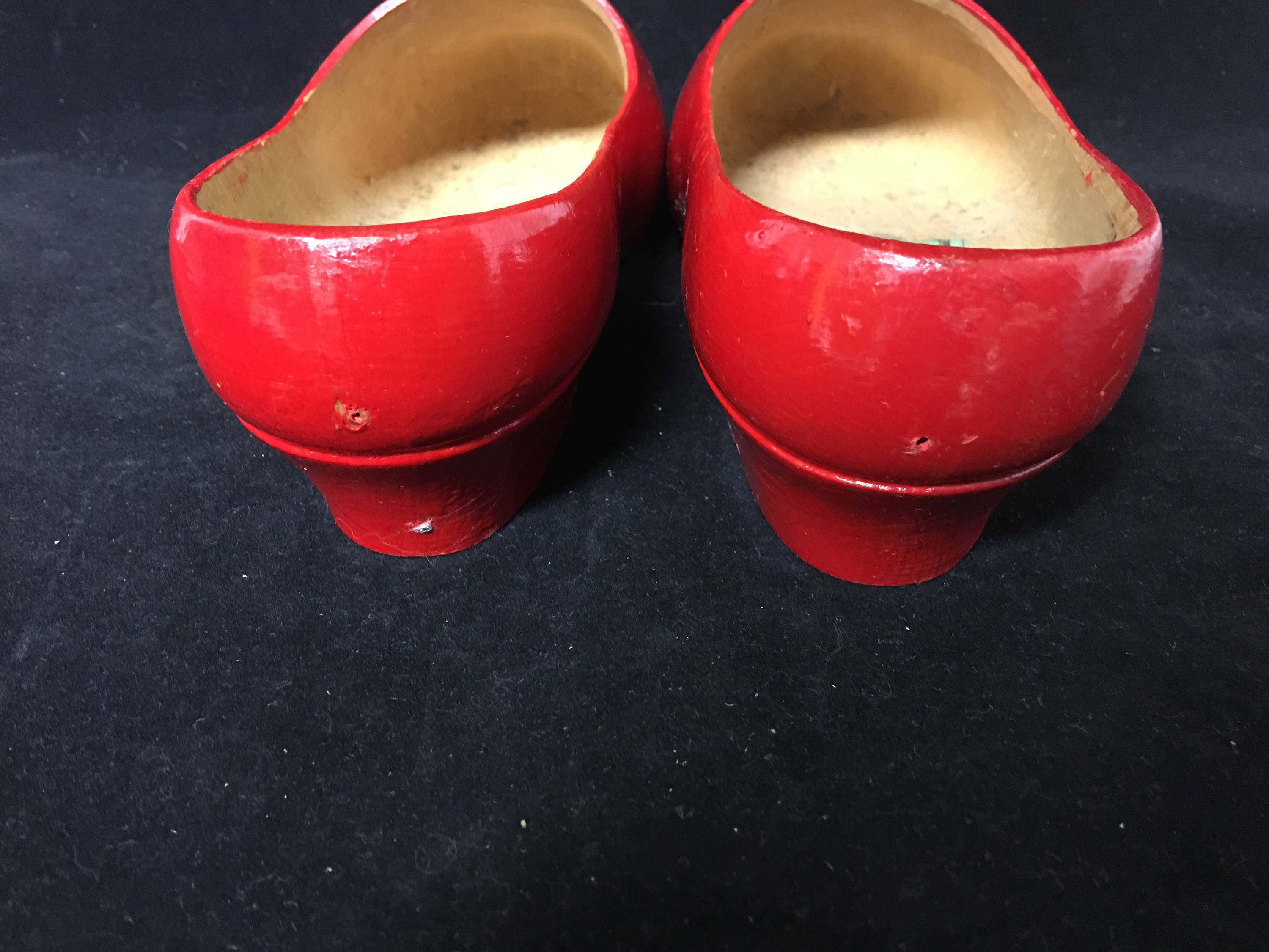 Vintage Fabrique de Sabots Women's Red Clogs