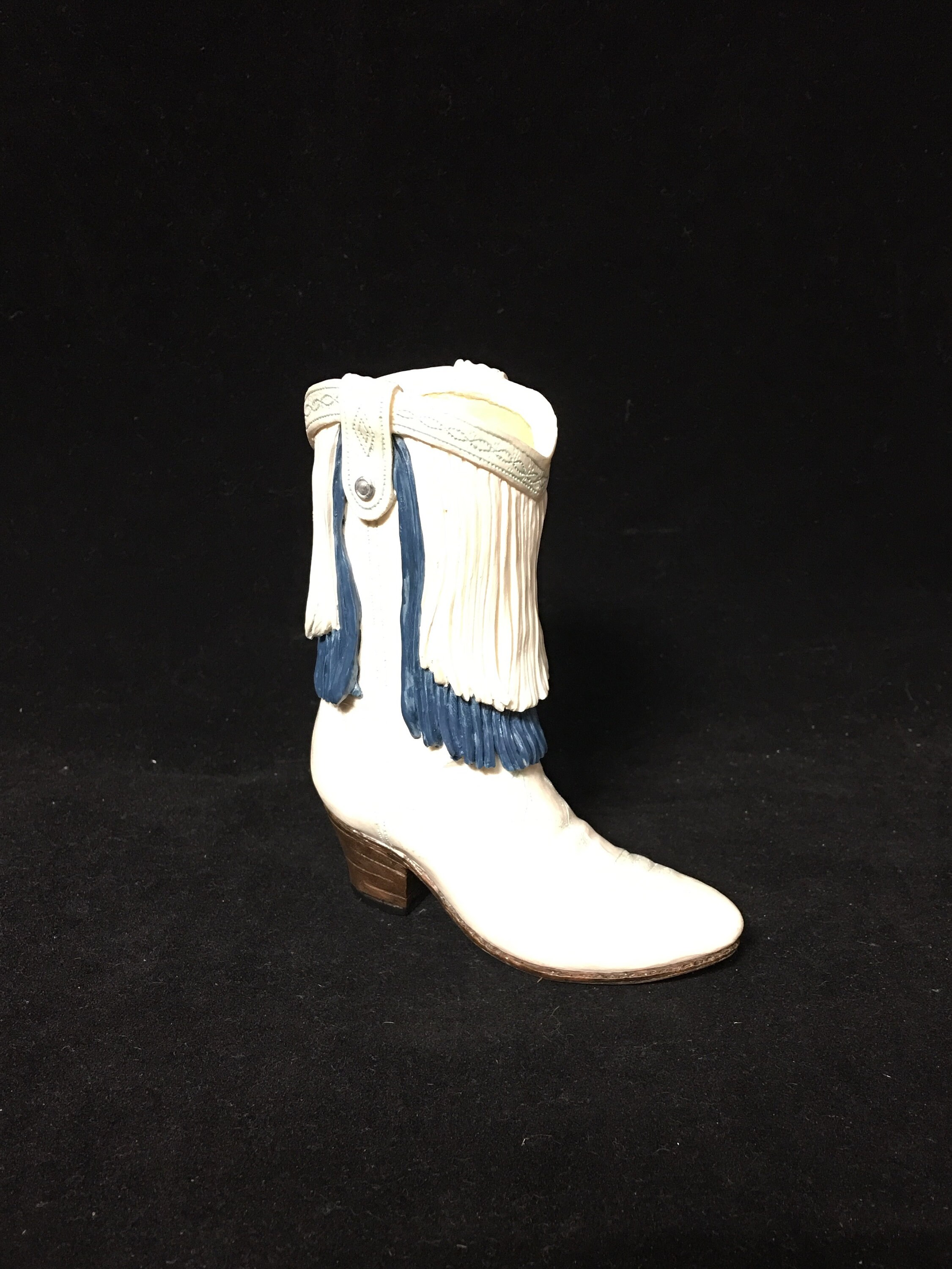 Vintage Just Plain Country JPC Miniature Country Boots, Do-Si-Do #85002