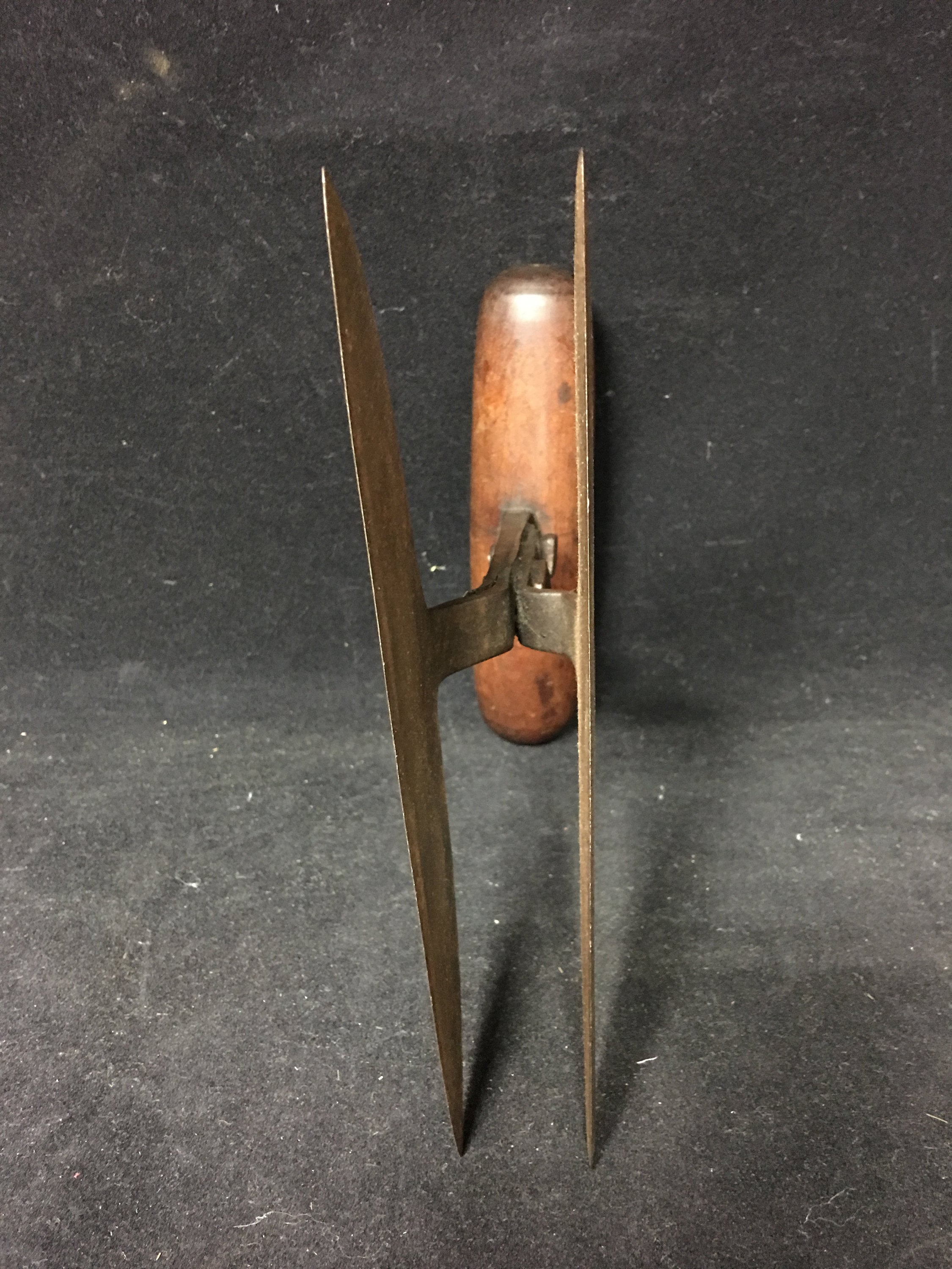 Antique Heavy Duty Steel Double Blade Chopper