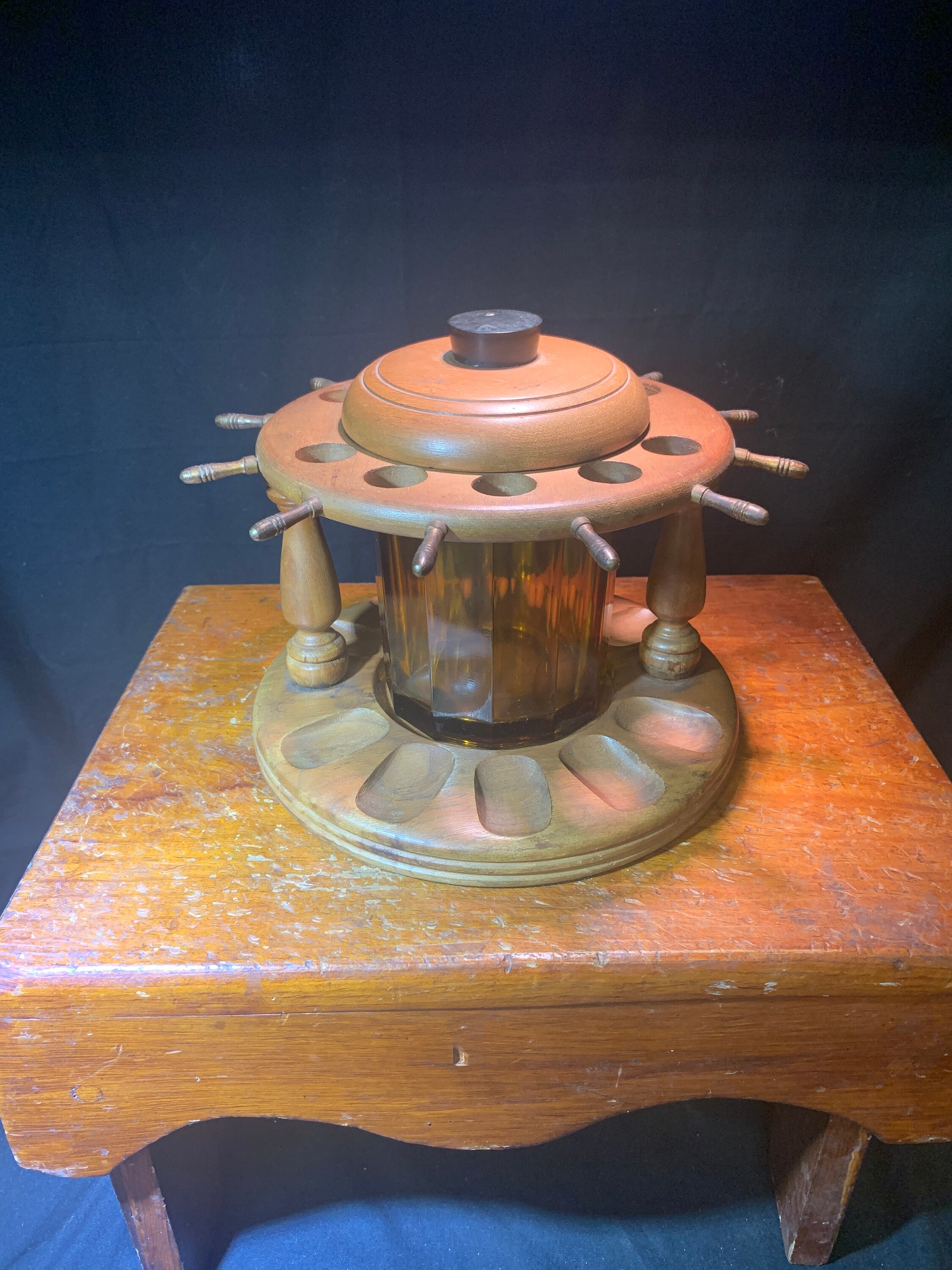 Antique Pipe Holder