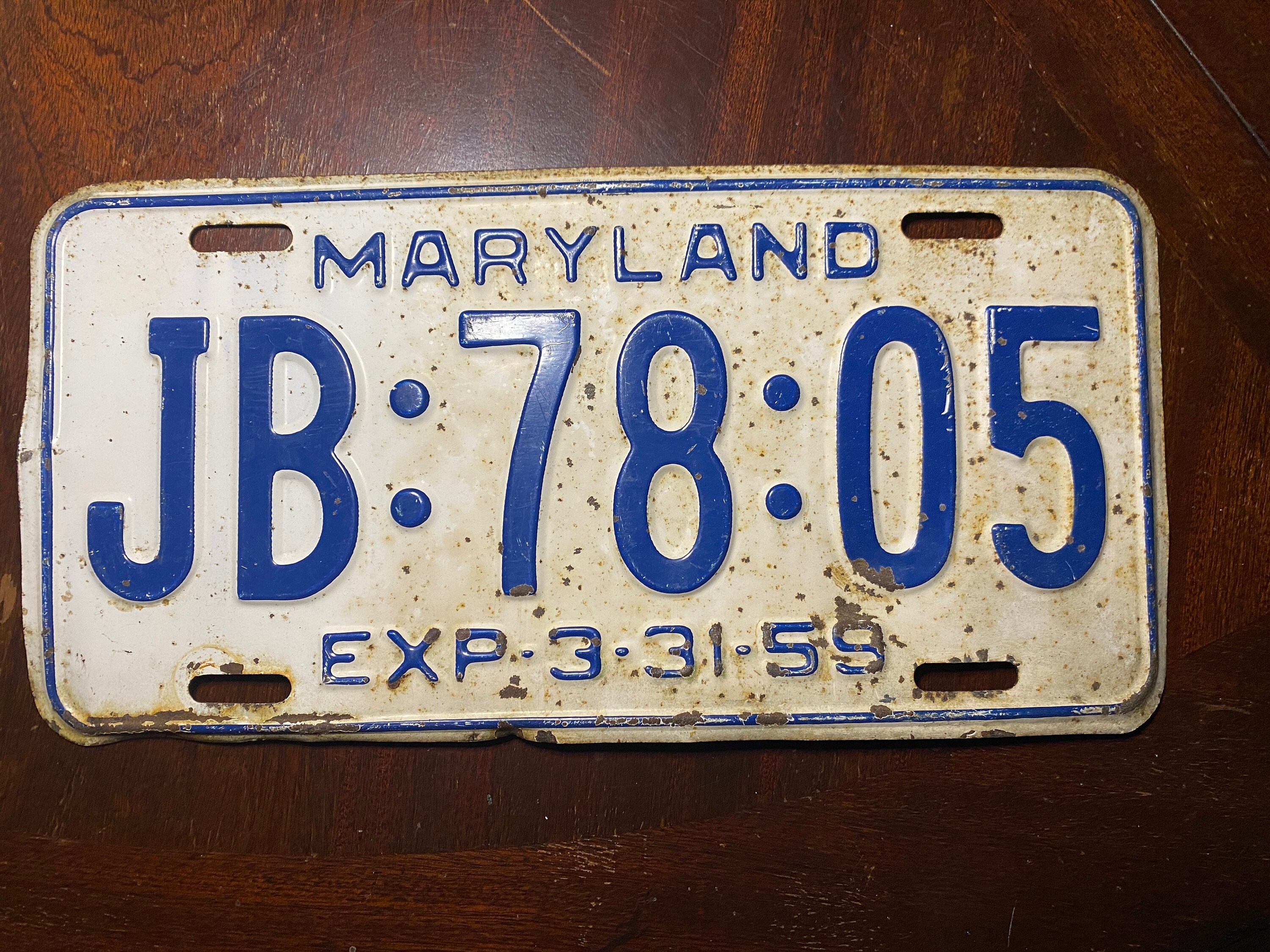 1959 Maryland Tag