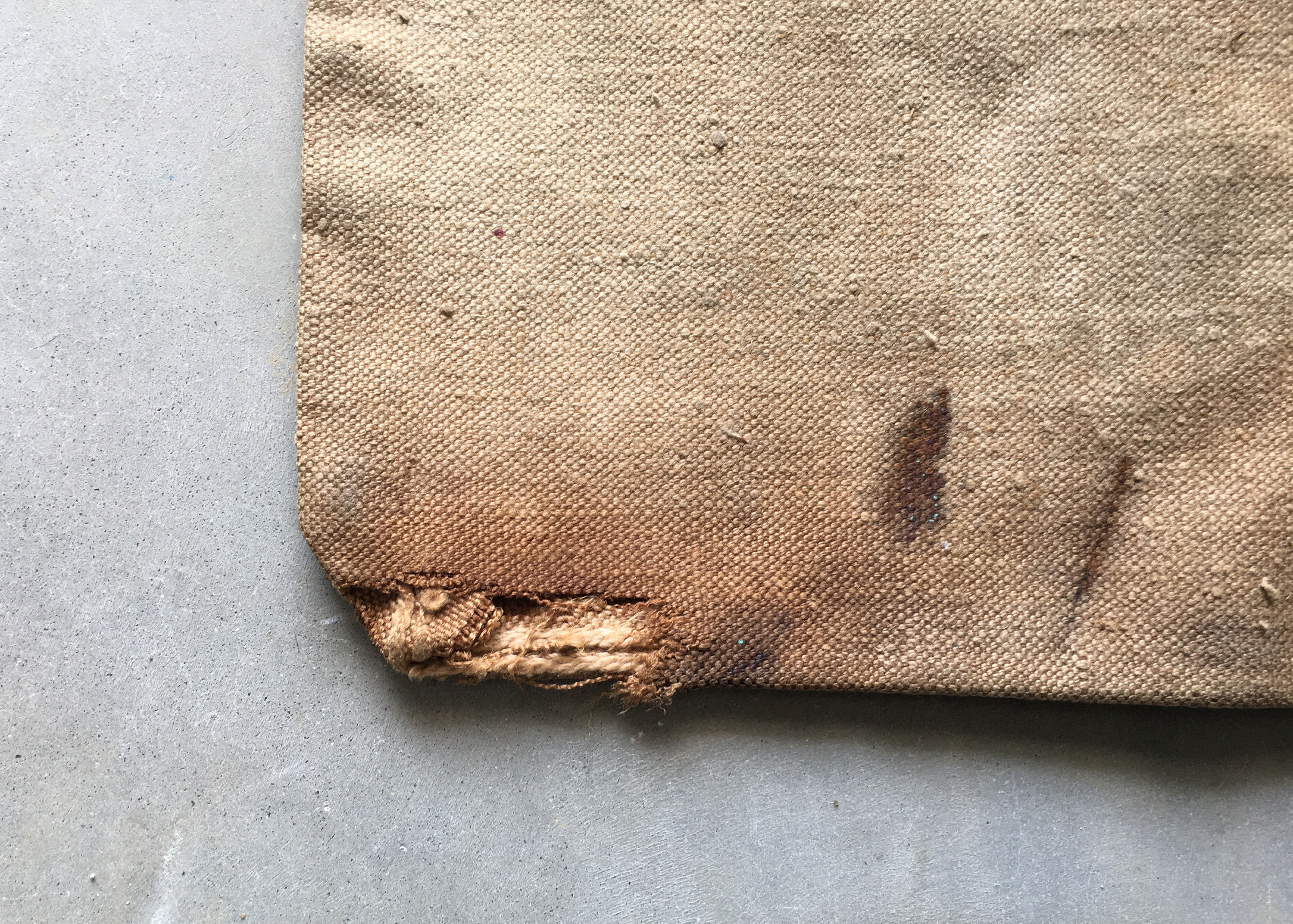 Vintage Atlas Cool Drink Flax Water Bag