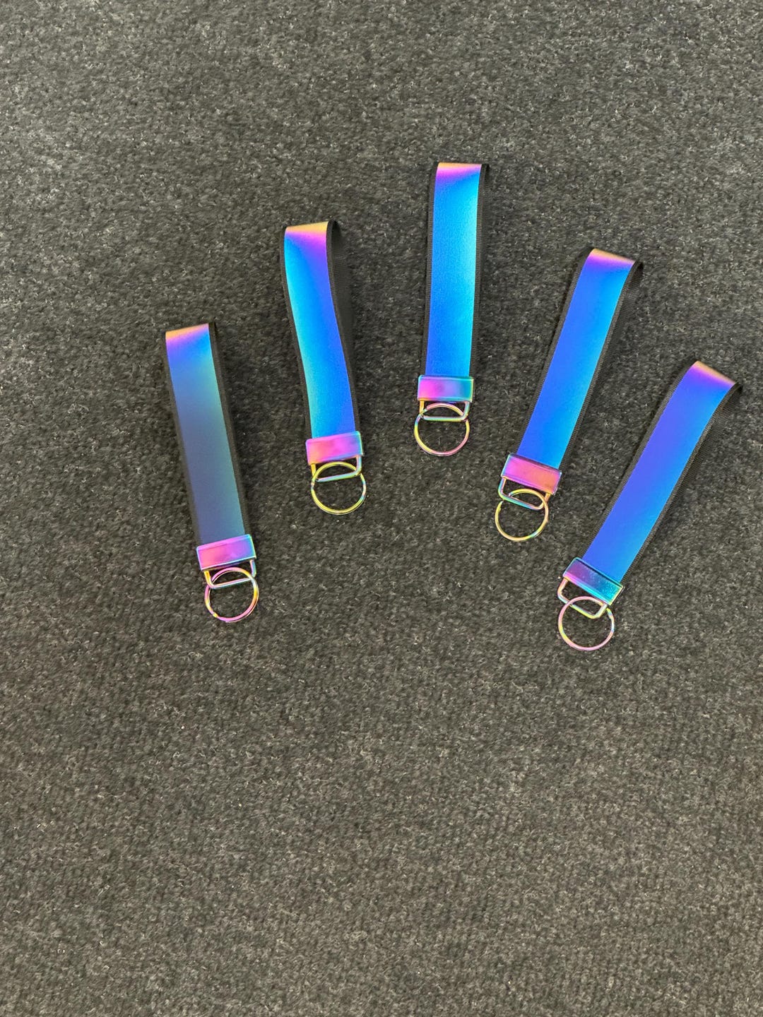 Reflective Keyring, Larger Size, Safety Hi Visibility, Belt Loop, Key ...