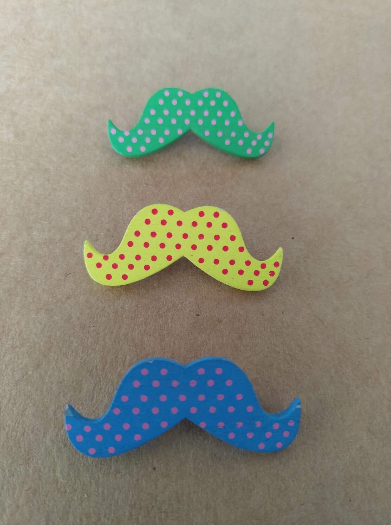 Moustache, Tache, Moustache Lapel Pin, Tie Tac, Brooch, Quirky ...