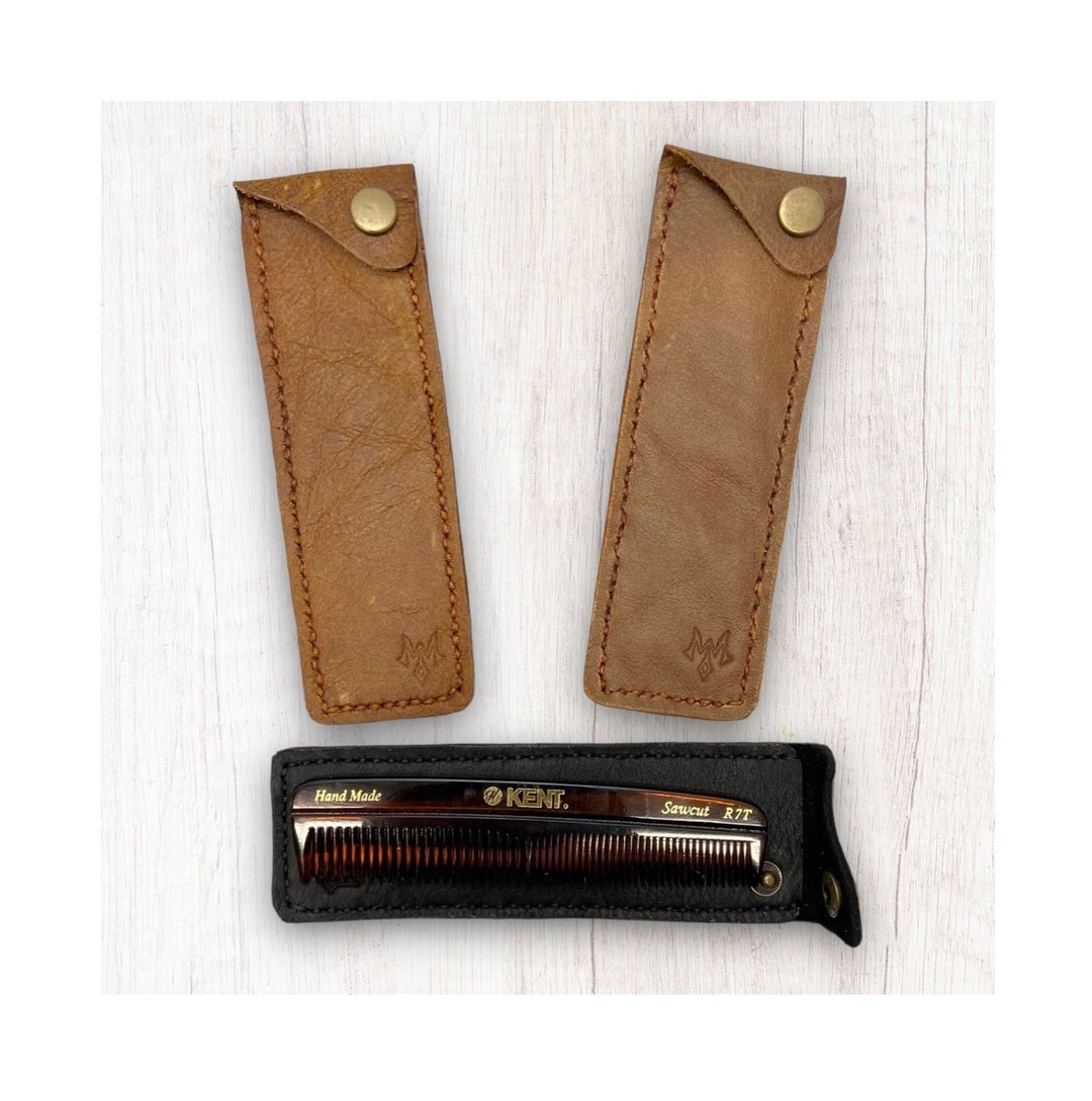 Custom Colour Kent Comb Case, R7T Case, Recycled Leather Comb Case ...