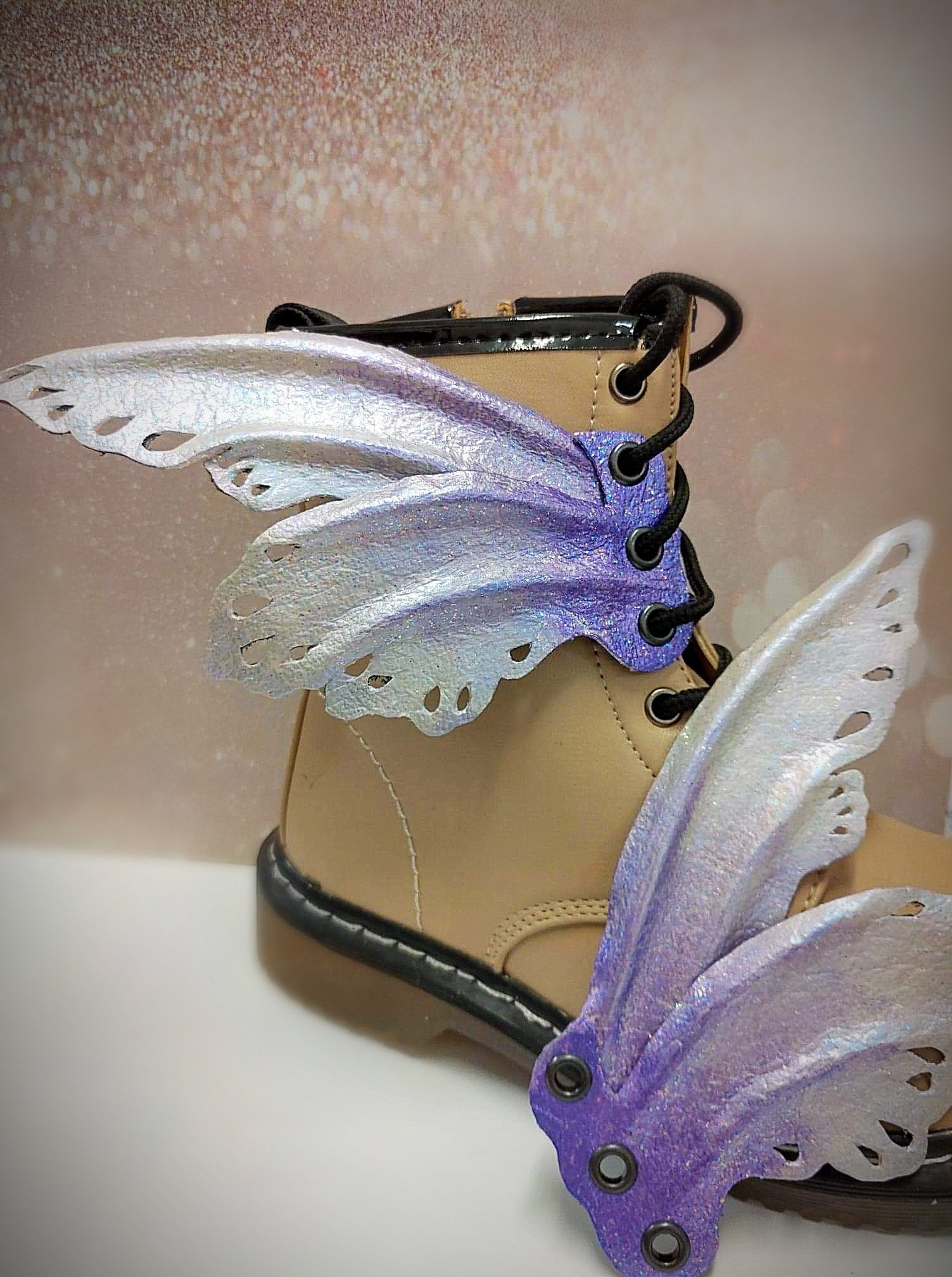Shoe Wings, Leather Wings, Faerie Wings, Faerie, Fairy, Fae Wings ...