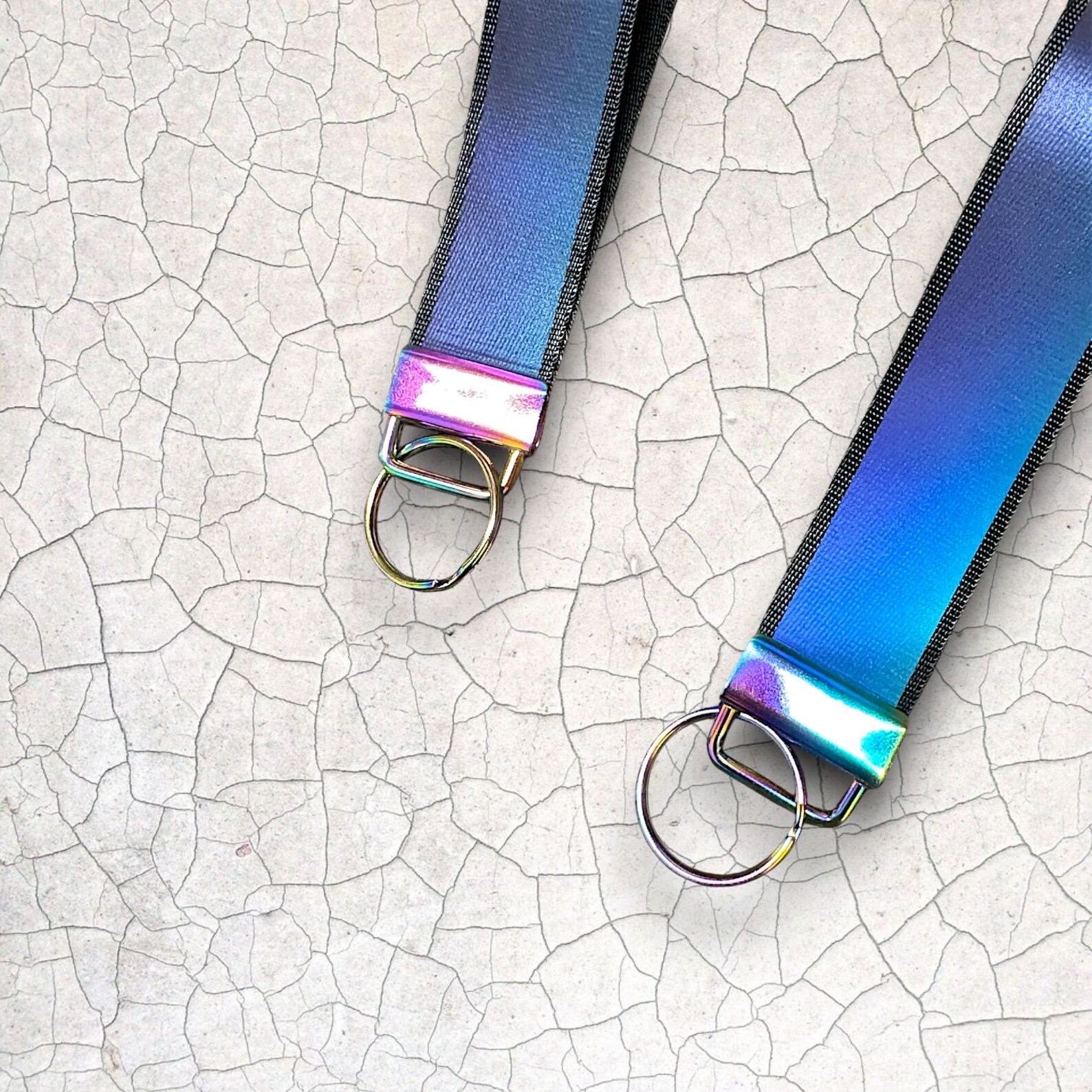 Reflective Keyring, Larger Size, Safety Hi Visibility, Belt Loop, Key ...