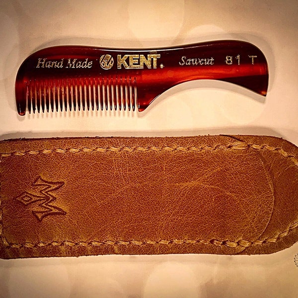 Leather Comb - Etsy