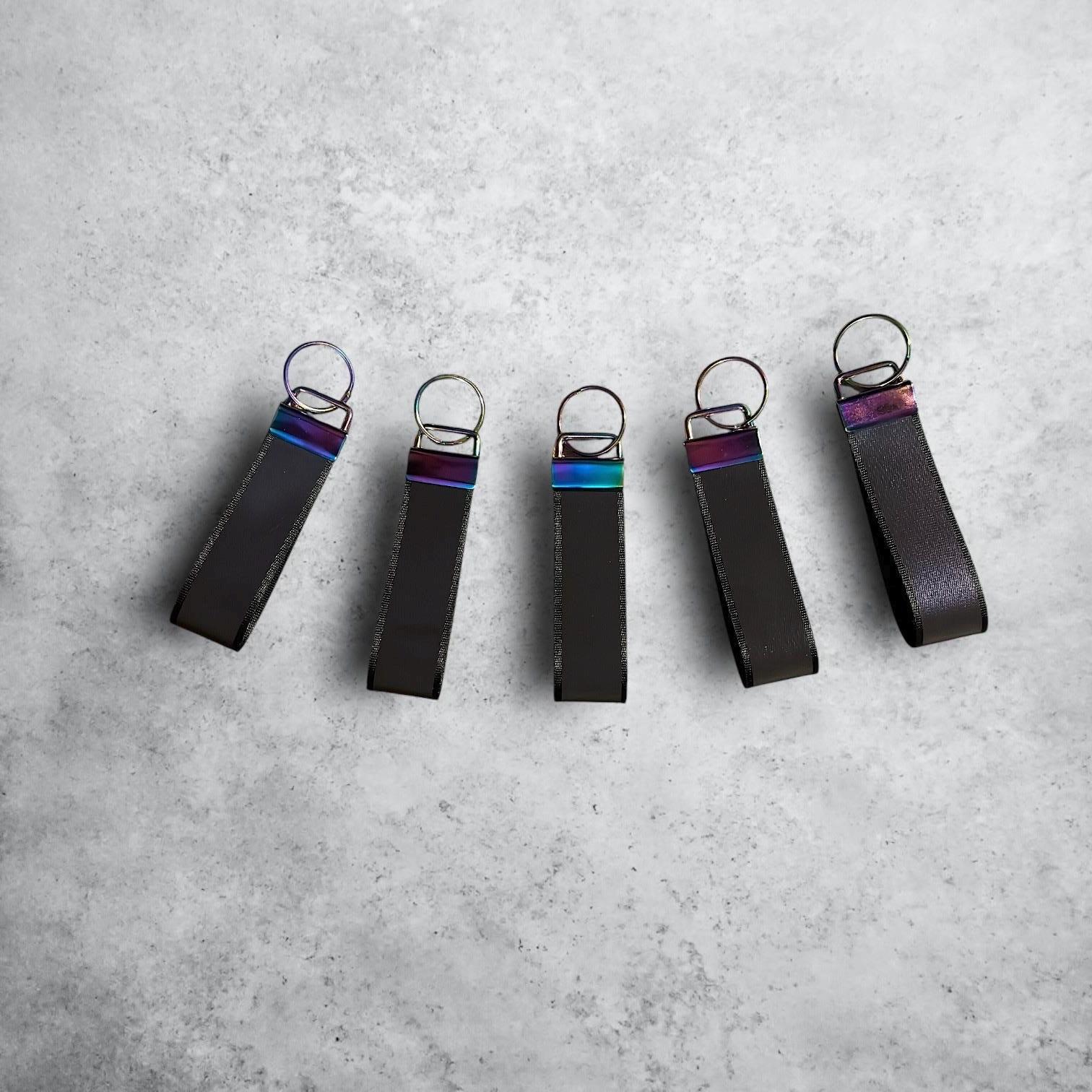 Reflective Keyring, Smaller Size, Safety Hi Visibility, Belt Loop, Key ...