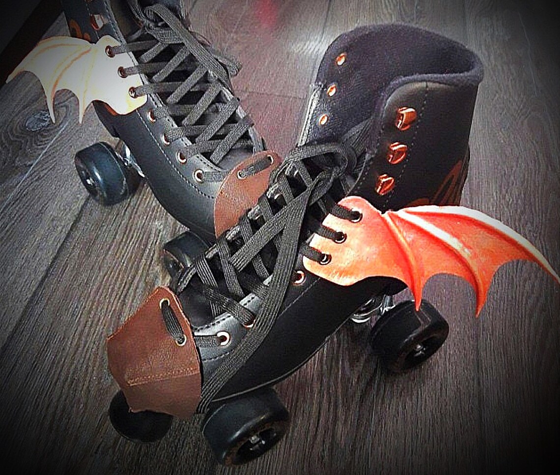 Shoe Wings Leather Wing Bat/dragon Wing Alternative Fashion. | Etsy