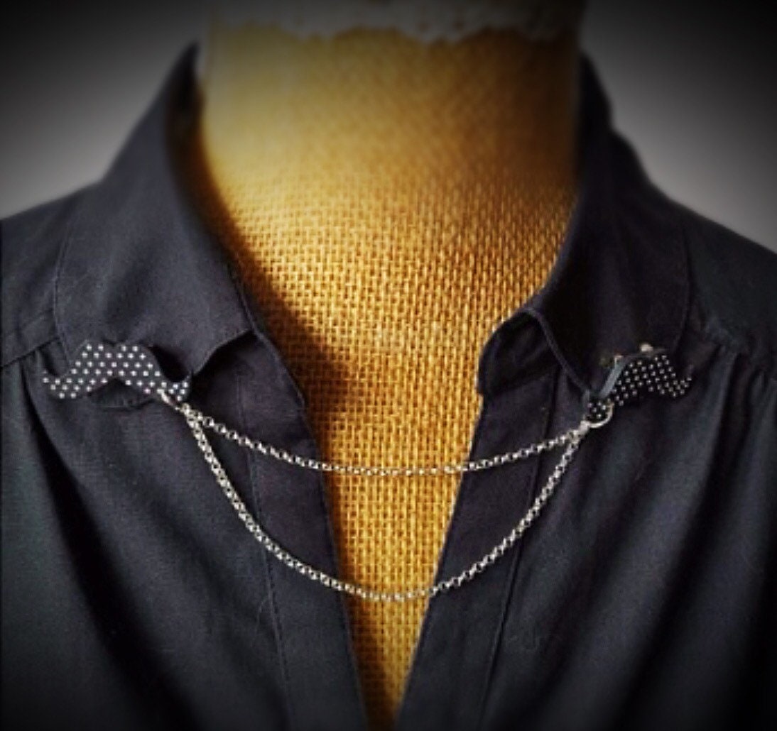 Moustache, Tache, Moustache Lapel Pin, Tie Tac, Brooch, Quirky ...