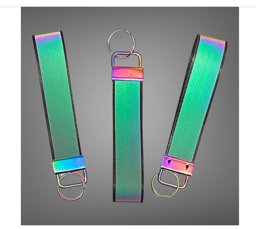 Reflective Keyring, Wrist Carry, Belt Loop, Key Loop, Reflective Glow ...