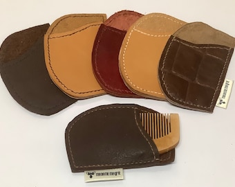 Leather Comb Case | Etsy