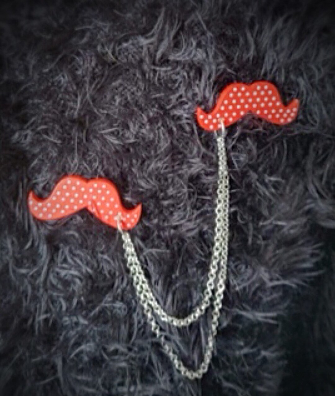 Moustache, Tache, Moustache Lapel Pin, Tie Tac, Brooch, Quirky ...