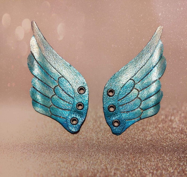 Shoe Wings Large Wing Unique Cosplay Leather Wing Shoe - Etsy