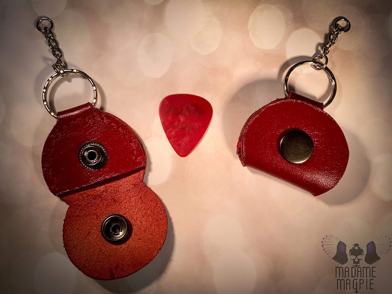 Plectrum Case. Coin Carry Case. EDC, Every Day Carry, Handmade ...