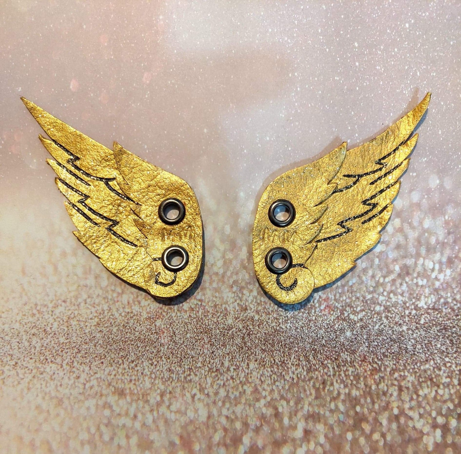 Hermes wings shoe wings mini wings leather wings Roller | Etsy