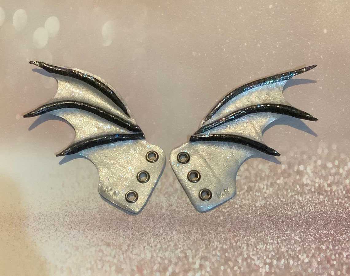 Shoe Wings Leather Wing Bat/dragon Wing Alternative Fashion. | Etsy