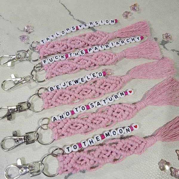 Taylor Keychain Bracelet - Etsy