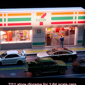 7 Eleven Diorama - Etsy