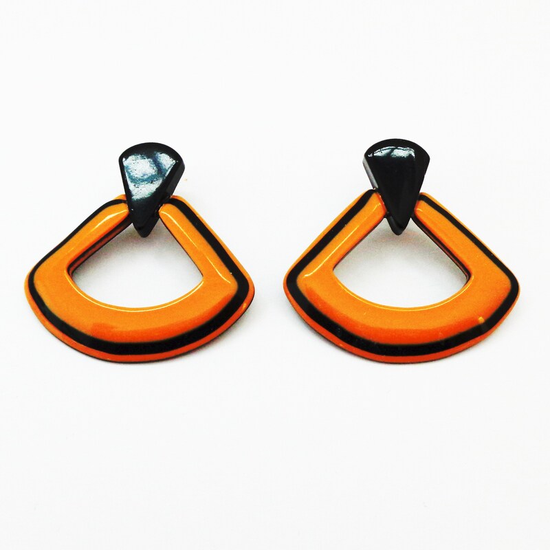 Plastic Earring - Etsy
