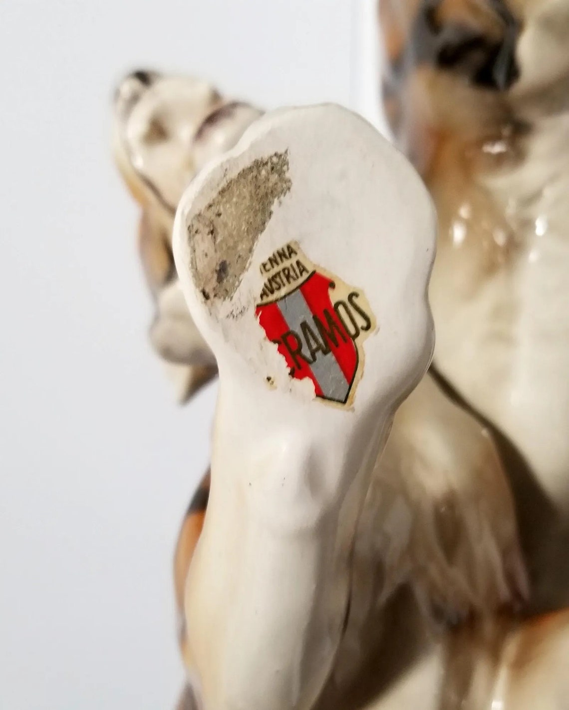 Large Keramos Vienna Austria Pair of Tigers - Etsy