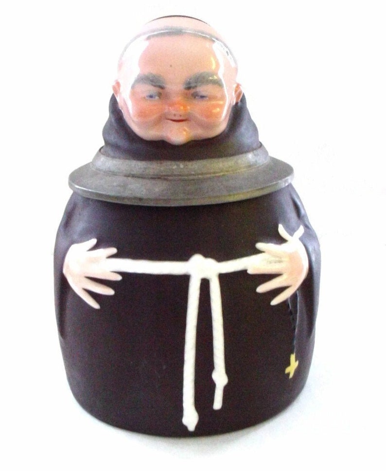 Full Figural Monk or Friar Goebel Stein With Pewter Lid - Etsy